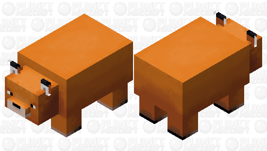 Push Fox Minecraft Mob Skin