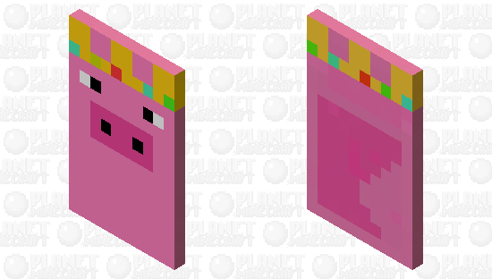 Pig with crown Minecraft Mob Skin