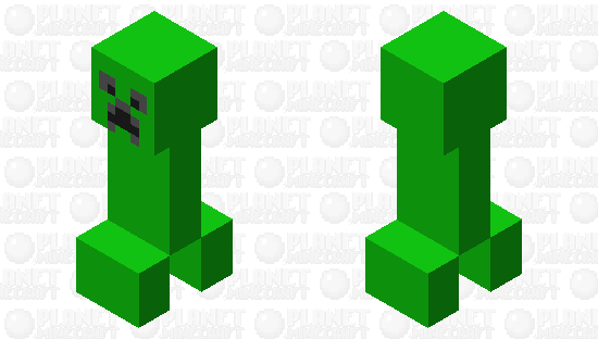 lego creeper Minecraft Mob Skin