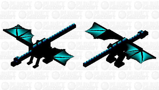 Thunder Dragon Minecraft Mob Skin