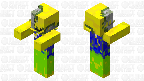 Zombie noob Minecraft Mob Skin