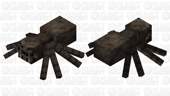 Black-Eyed Spider Minecraft Mob Skin