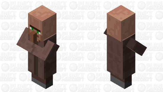 Old Villager Minecraft Mob Skin