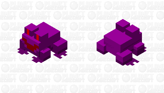 Sickened Frog Minecraft Mob Skin