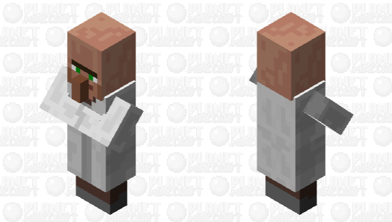 Old Villager Minecraft Mob Skin