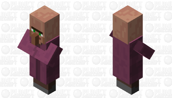Old Villager Minecraft Mob Skin