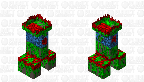 Contagious flesh "detonator" Minecraft Mob Skin