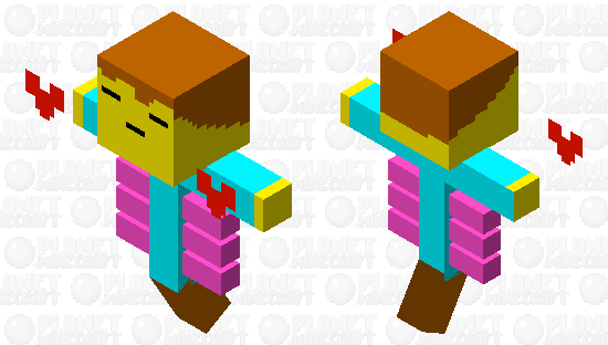 Frisk wither Minecraft Mob Skin