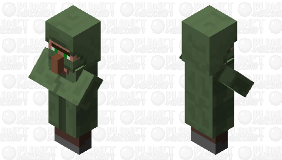 Old Villager Minecraft Mob Skin