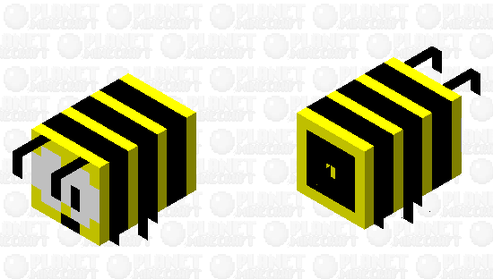 Beepee (Animaniacs Mashup Bee) Minecraft Mob Skin