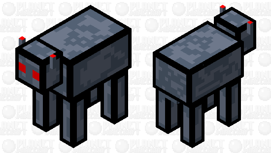 Demon Cow Minecraft Mob Skin