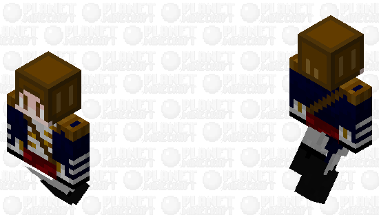 Lmanburg Zerodrop with no hat as a Vex Minecraft Mob Skin