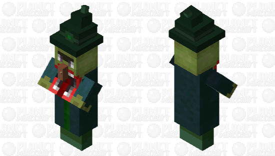 Big Mouth Witch Minecraft Mob Skin