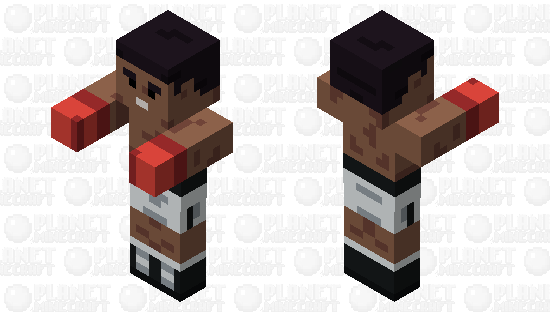Muhammed Ali Zombie For Java Minecraft Mob Skin