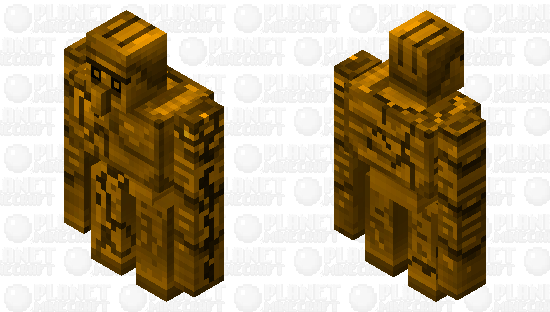 bronze golem Minecraft Mob Skin