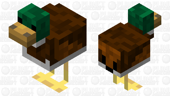 mallard Duck Minecraft Mob Skin