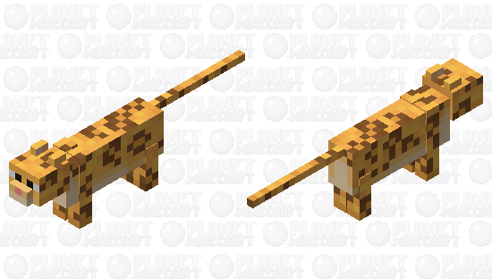 My Kawaii Texture Pack Chocolate Dipped Ocelot Minecraft Mob Skin