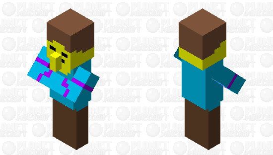 Frisk The Fallen Child Minecraft Mob Skin