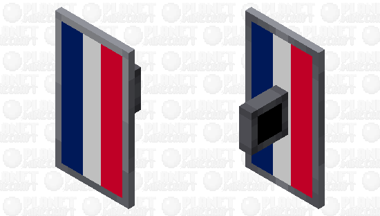 French Sheild Minecraft Mob Skin
