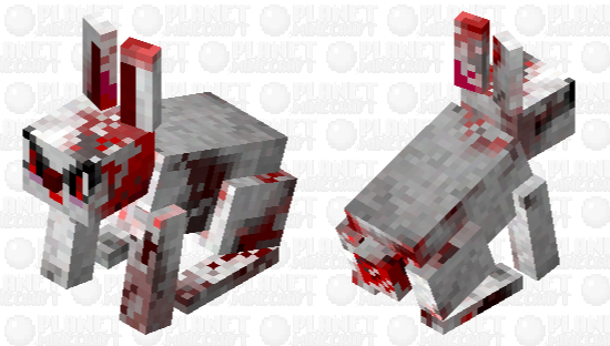 RaeLuna's Killer Rabbit of Caerbannog Minecraft Mob Skin