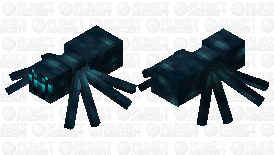 Echo spider test skin Minecraft Mob Skin