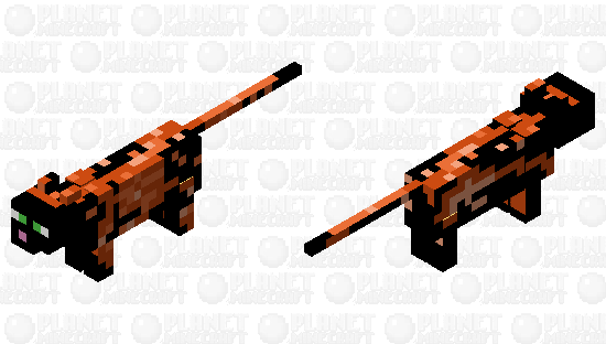 Tortoise shell cat Minecraft Mob Skin