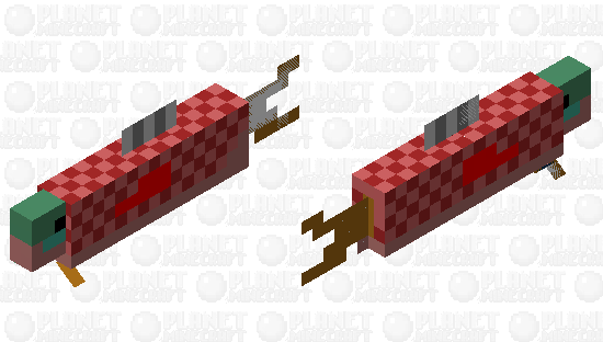 better cool salmon Minecraft Mob Skin