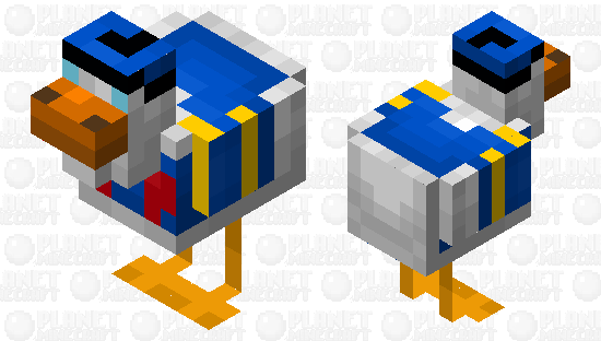 Donald Duck Minecraft Mob Skin