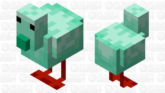 interdimensional Chicken Minecraft Mob Skin