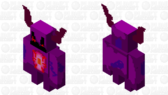 Sickened Warden Minecraft Mob Skin