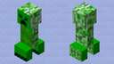 Updated Creeper v2 Minecraft Mob Skin