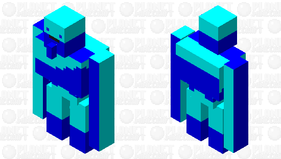 Iron Steve Minecraft Mob Skin