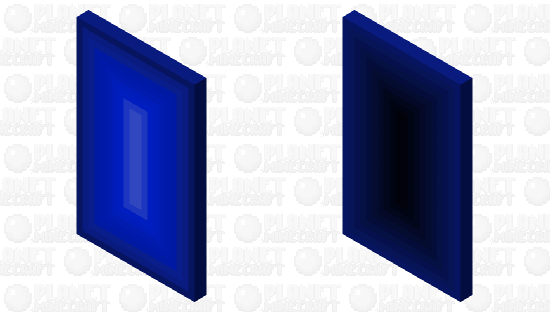 Simple Blue Fade Minecraft Mob Skin