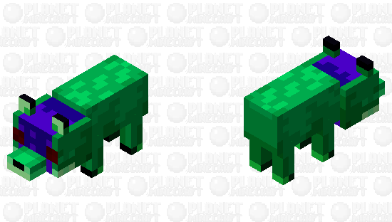 Alien Puppy Minecraft Mob Skin