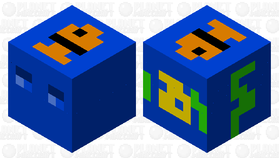 water magma cube Minecraft Mob Skin