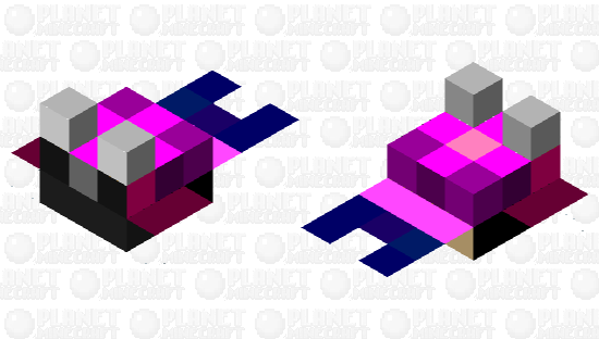 Cursed Pufferfish (Small) Minecraft Mob Skin