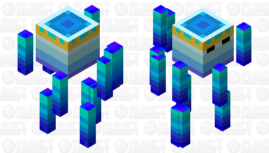 Frozen Blaze Skin Minecraft Mob Skin