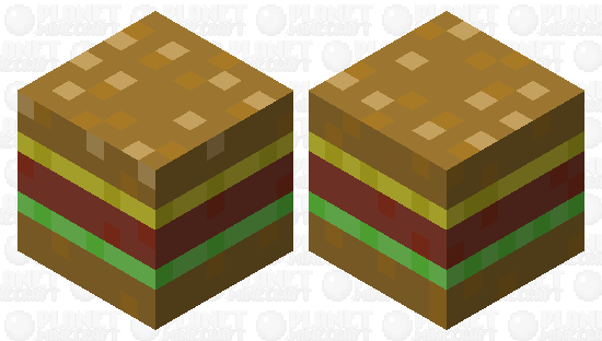 Hamburger slime Minecraft Mob Skin