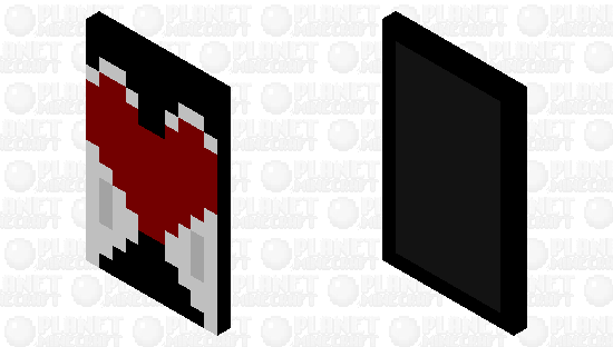 Angel Heart Cape Minecraft Mob Skin