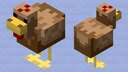Brown Speckled Hen Minecraft Mob Skin