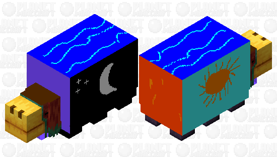 Elemental sniffer Minecraft Mob Skin