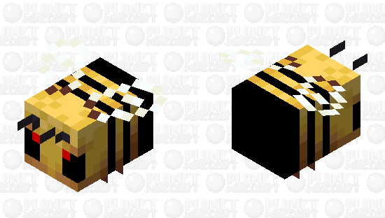 bee Minecraft Mob Skin