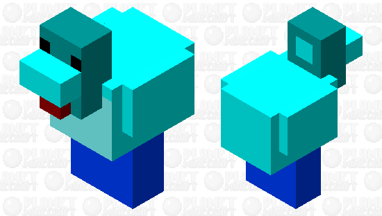 A Diamond chicken??? Minecraft Mob Skin