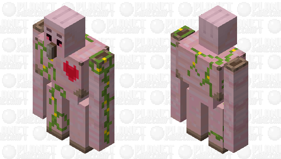 Lovely Golem (April Fools) Minecraft Mob Skin