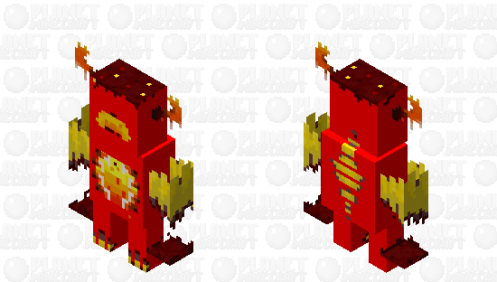 Nether warden Minecraft Mob Skin