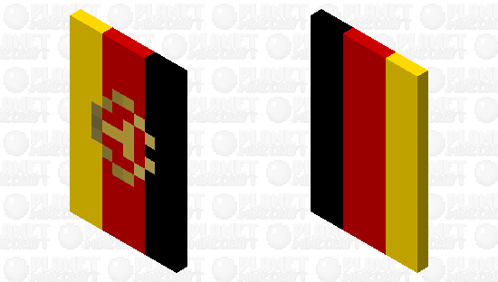 East Germany Minecraft Mob Skin