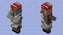 Cyborg librarian villager Minecraft Mob Skin