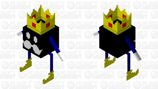 King Bob-omb (super mario) Minecraft Mob Skin