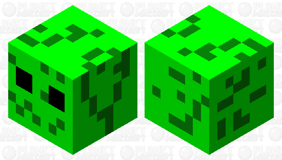 Slime cube (Java) Minecraft Mob Skin