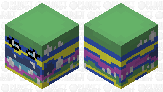 Alolan Muk (Magma Cube Replacer) Minecraft Mob Skin